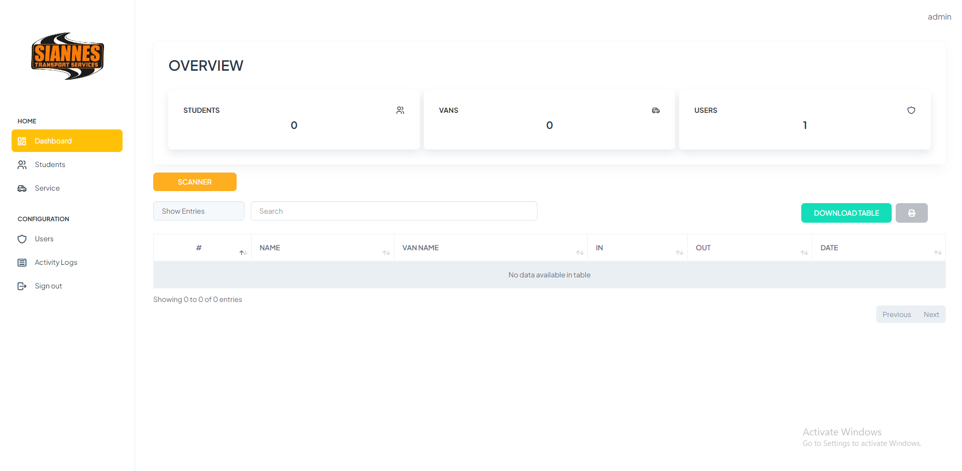 SIANNESTRANSPORTSERVICES